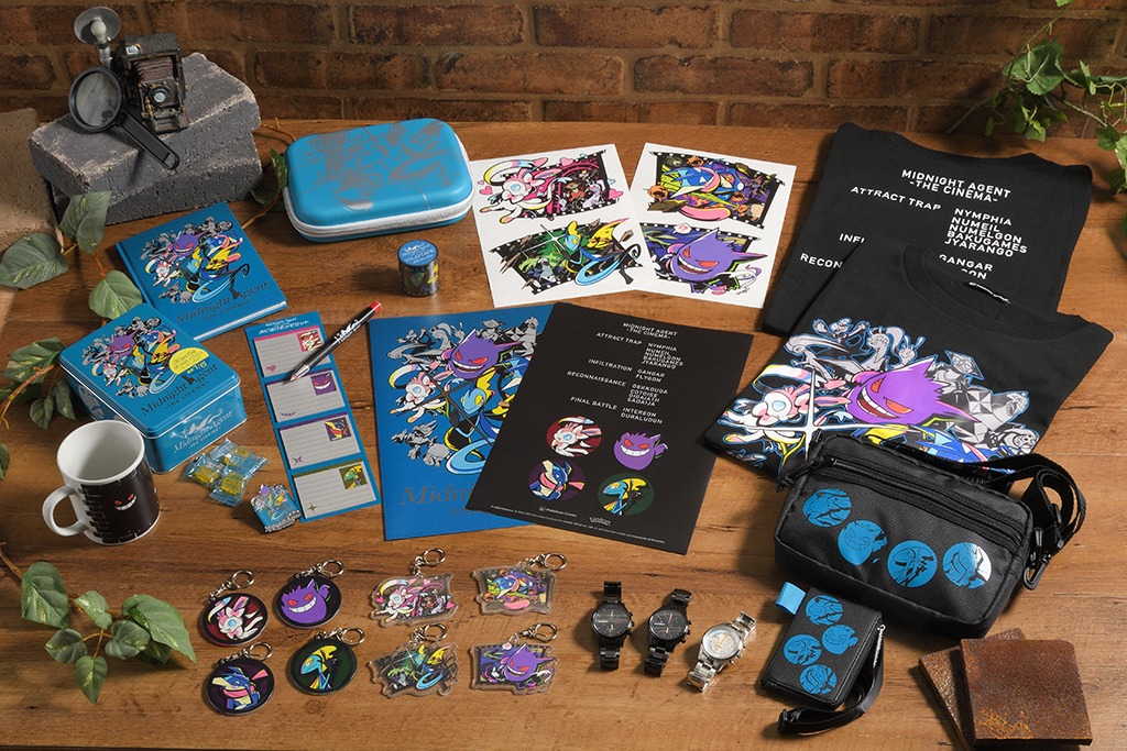 Pokemon Center Exclusive Midnight Agent -the cinema- Series Goods (Pre ...