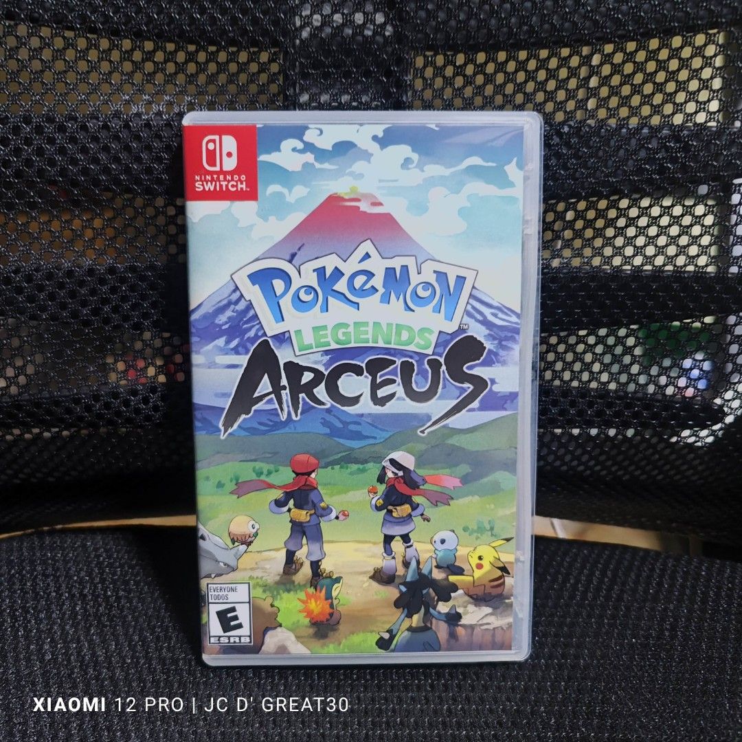 Pokemon legends Arceus switch game on Carousell