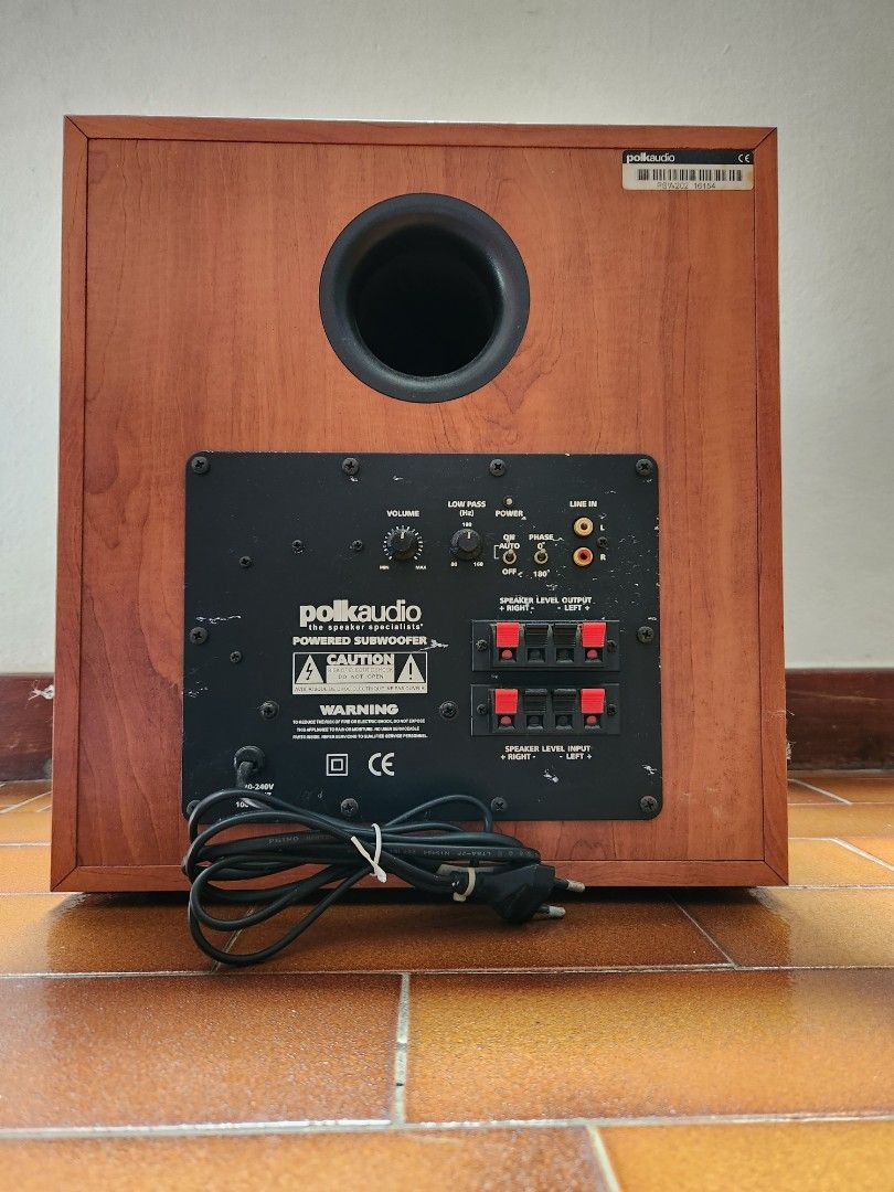 Polk Audio Powered Subwoofer, Audio, Soundbars, Speakers & Amplifiers ...