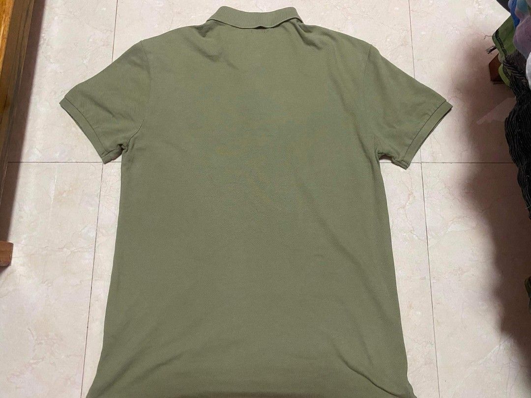 POLO RALPH LAUREN SAGE GREEN POLO SHIRT, Men's Fashion, Tops & Sets, Tshirts & Polo Shirts on ...