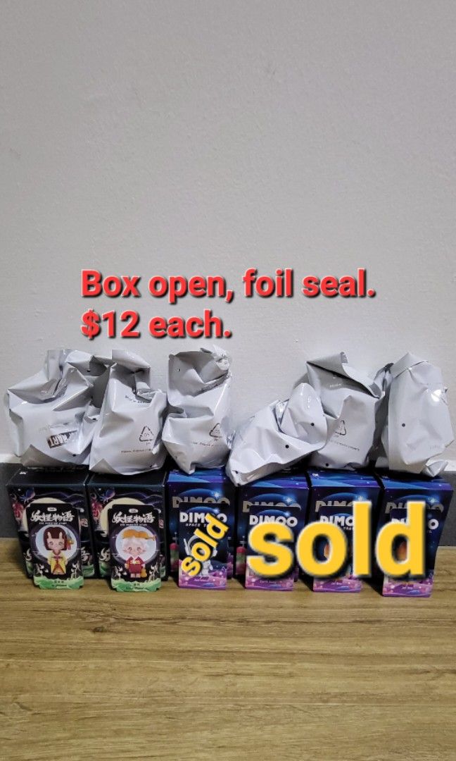Pop Mart And Others Blind Box, Hobbies & Toys, Toys & Games on Carousell