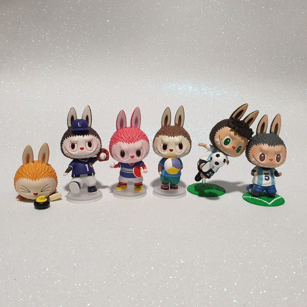 Popmart Blindbox Labubu Sport & Argentina Football World Cup soccer ...