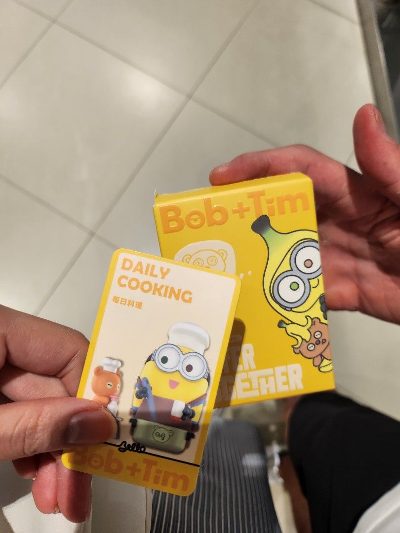 WTS Popmart Bob+Tim Edition Daily Cooking, Hobbies & Toys, Toys & Games ...