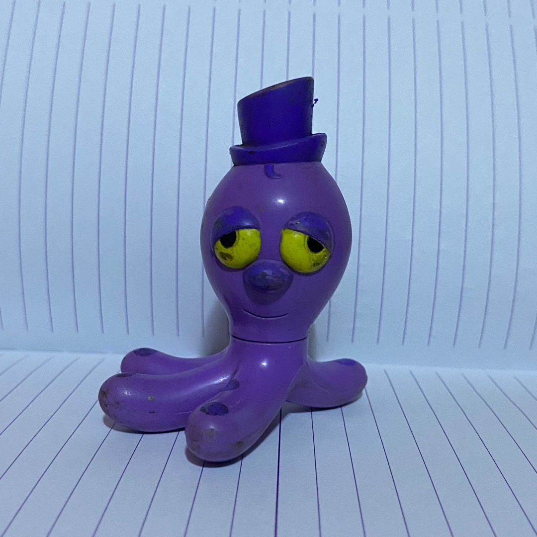 Powerpuff Girls Vintage 2000 Octi Octopus Purple Action Figure Top Hat ...