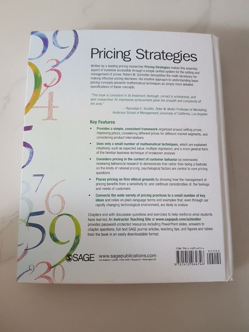 Pricing strategies, Hobbies & Toys, Books & Magazines, Textbooks on ...