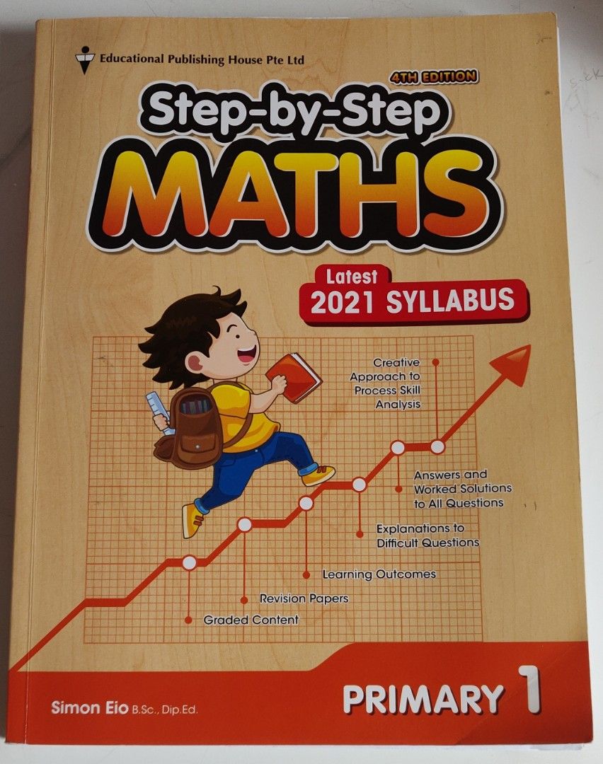 Primary 1 maths 2021 syllabus - step by step maths - 4th edition, Hobbies & Toys, Books ...