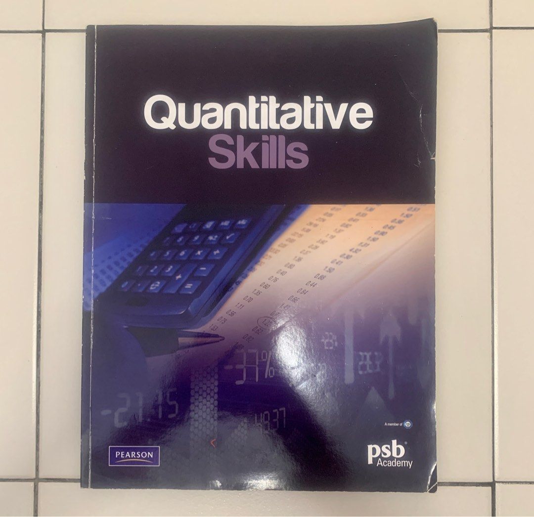 PSB Academy Quantitative Skills, Hobbies & Toys, Books & Magazines ...