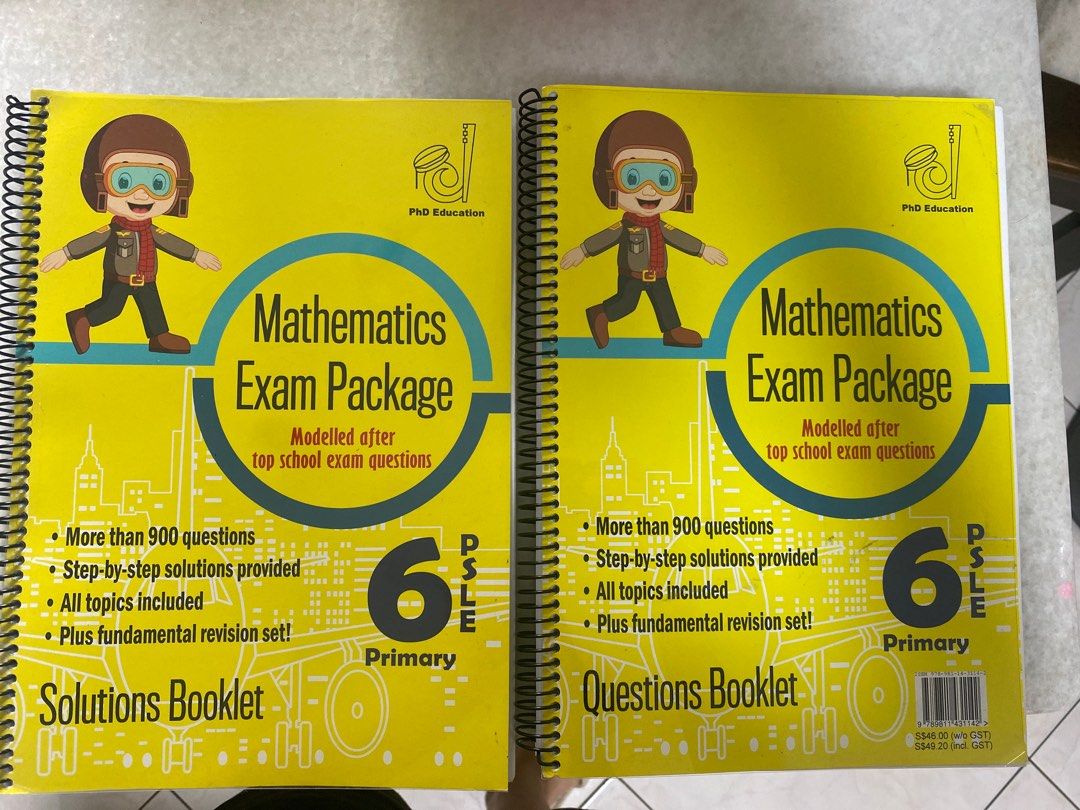 Psle p6 assessment book (math), Hobbies & Toys, Books & Magazines ...
