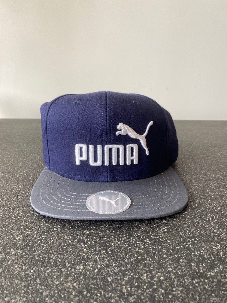 Puma snapback cap blue, Men's Fashion, Watches & Accessories, Caps ...
