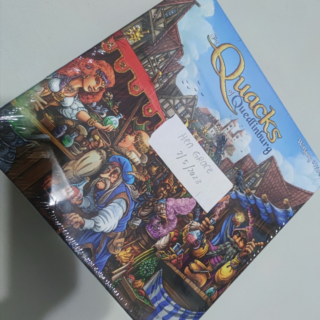 Quacks of Quedlinberg with Token Protectors, Hobbies & Toys, Toys ...