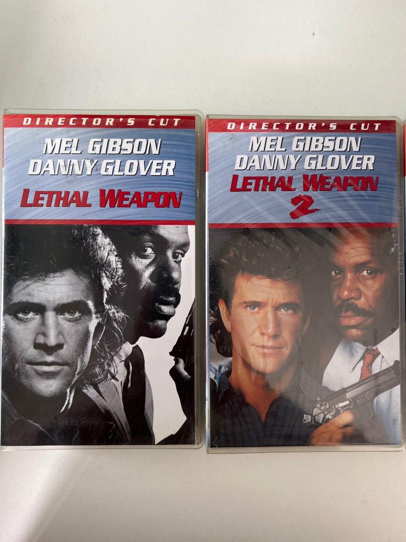 RARE Videotape Cassette - Lethal Weapon Series, Hobbies & Toys ...
