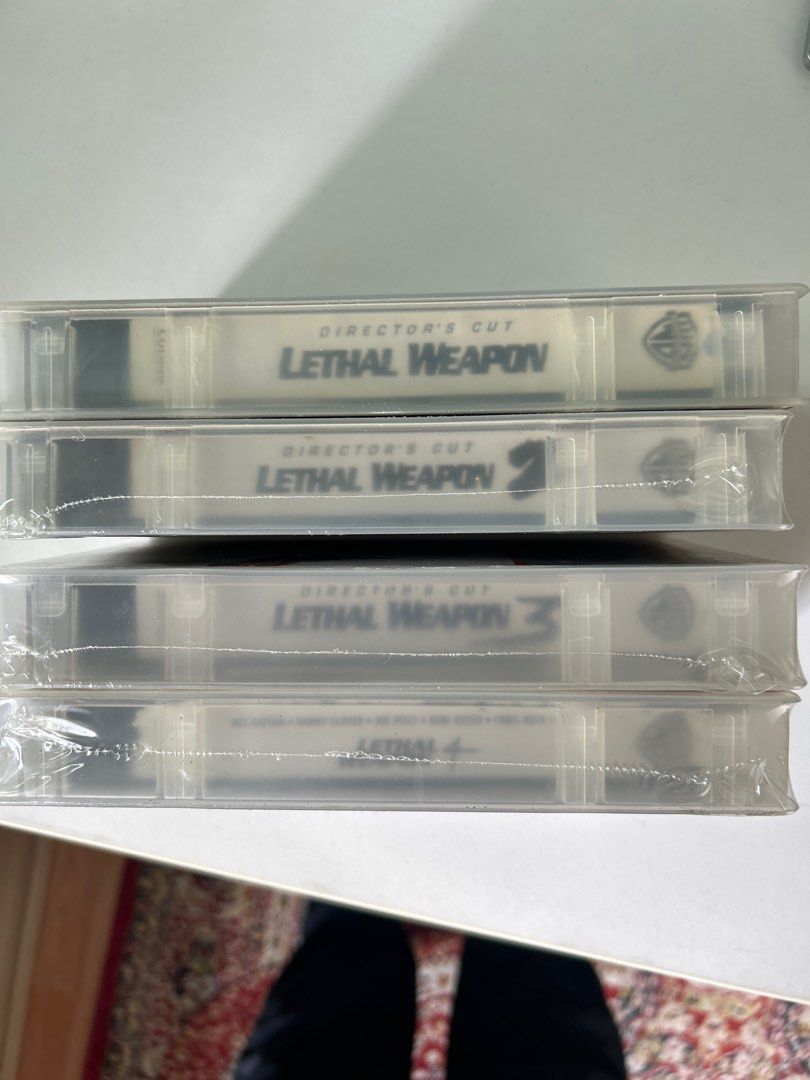 RARE Videotape Cassette - Lethal Weapon Series, Hobbies & Toys ...