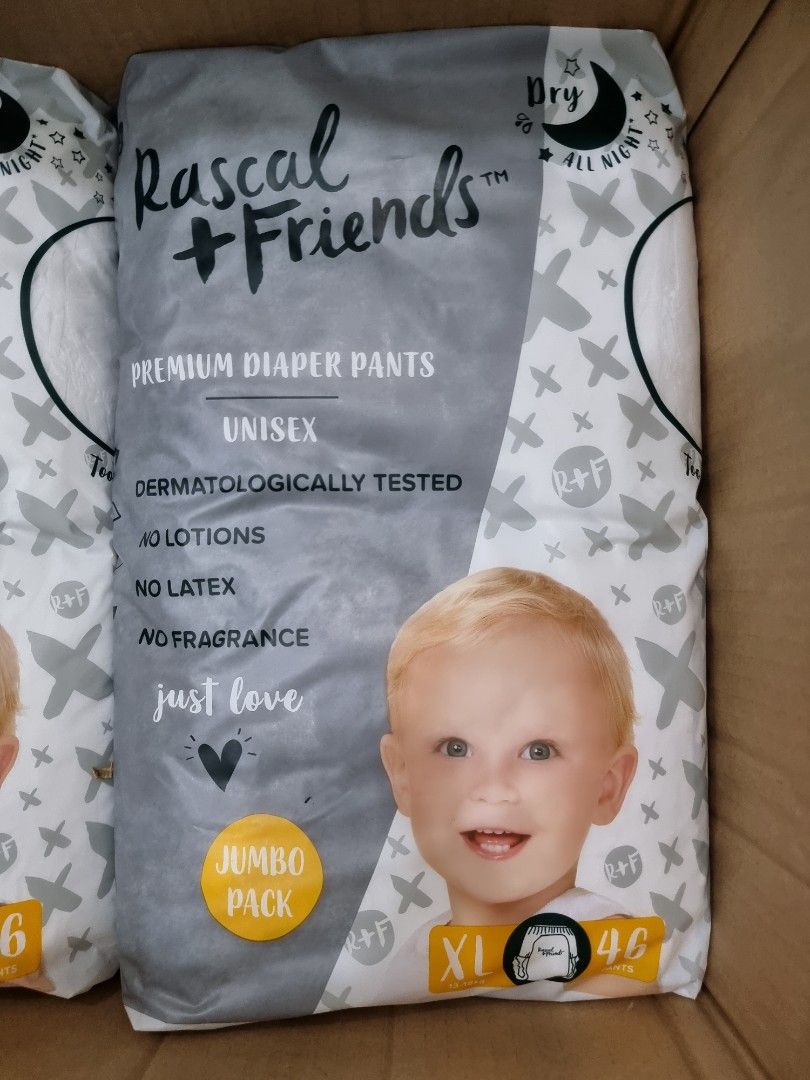 Rascal + Friends Diapers (2 packs), Babies & Kids, Bathing & Changing ...