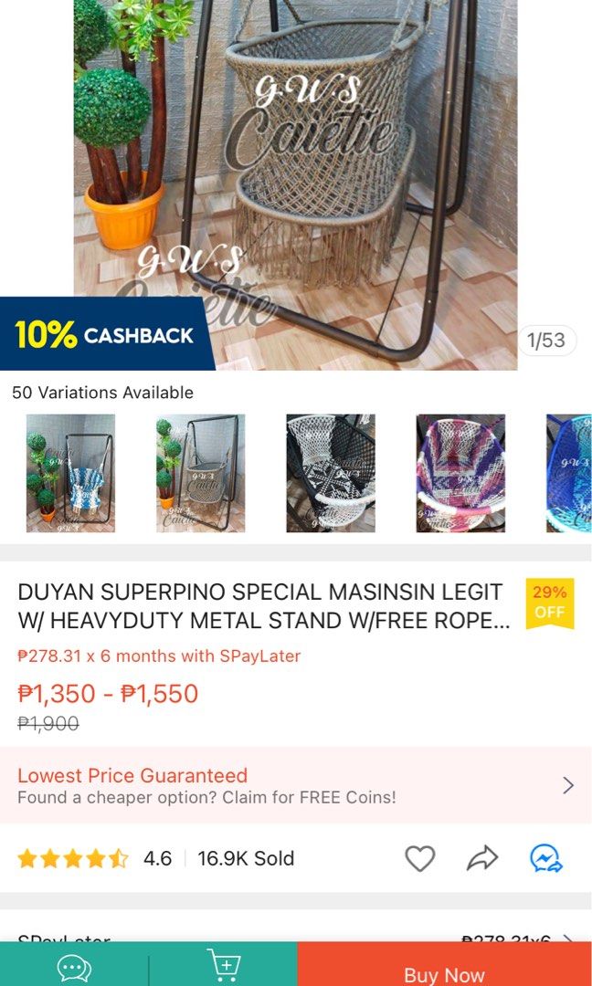 RATAN DUYAN with STAND, Babies & Kids, Baby Nursery & Kids Furniture ...