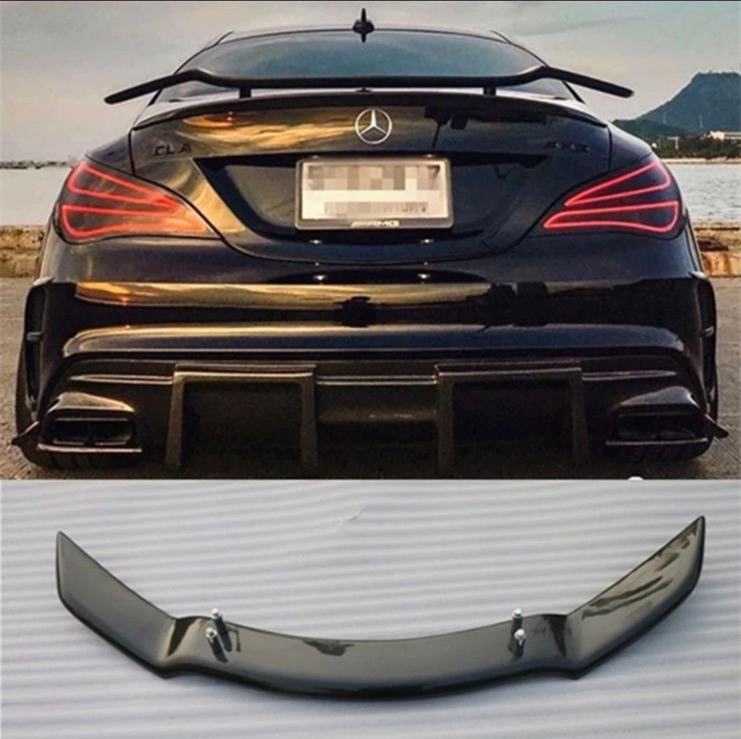 Real Carbon Fiber Mercedes-Benz CLA180 / BMW C4 Spoiler, Car ...