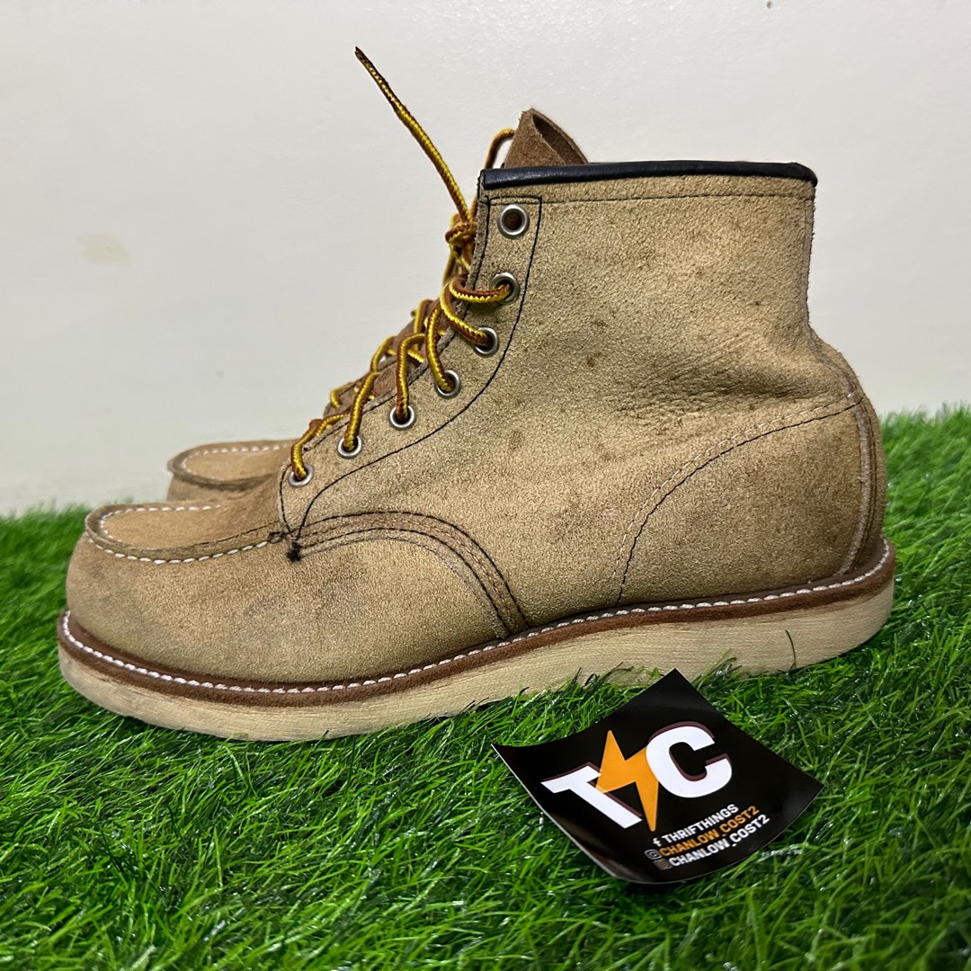 RED WING 8173 HERITAGE WORK MOC TOE BOOT, Men's Fashion, Footwear, Boots on Carousell