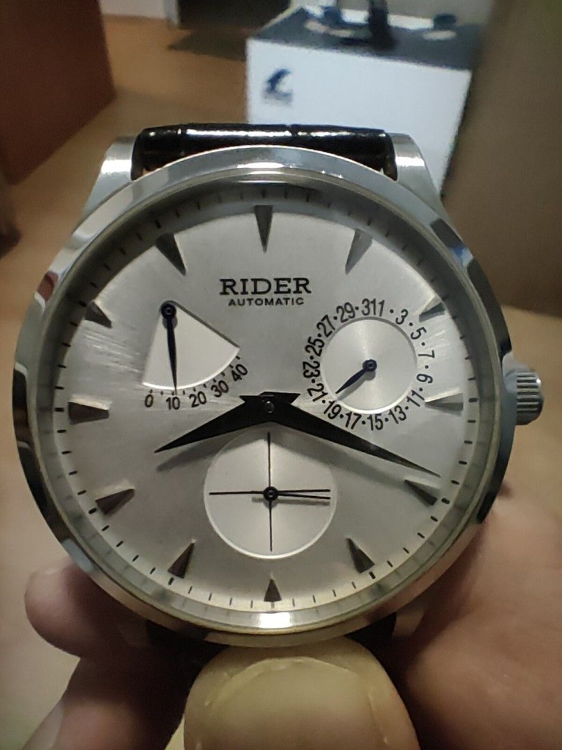 Rider Automatic Watch M001 (Seagull, Jaeger LeCoultre homage), Luxury ...