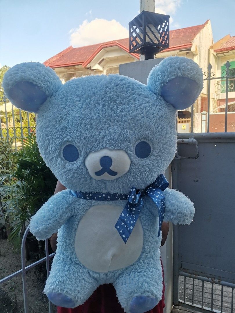 Rilakkuma Starry Night Sky Blue Premium XL Plush, Hobbies & Toys, Toys ...