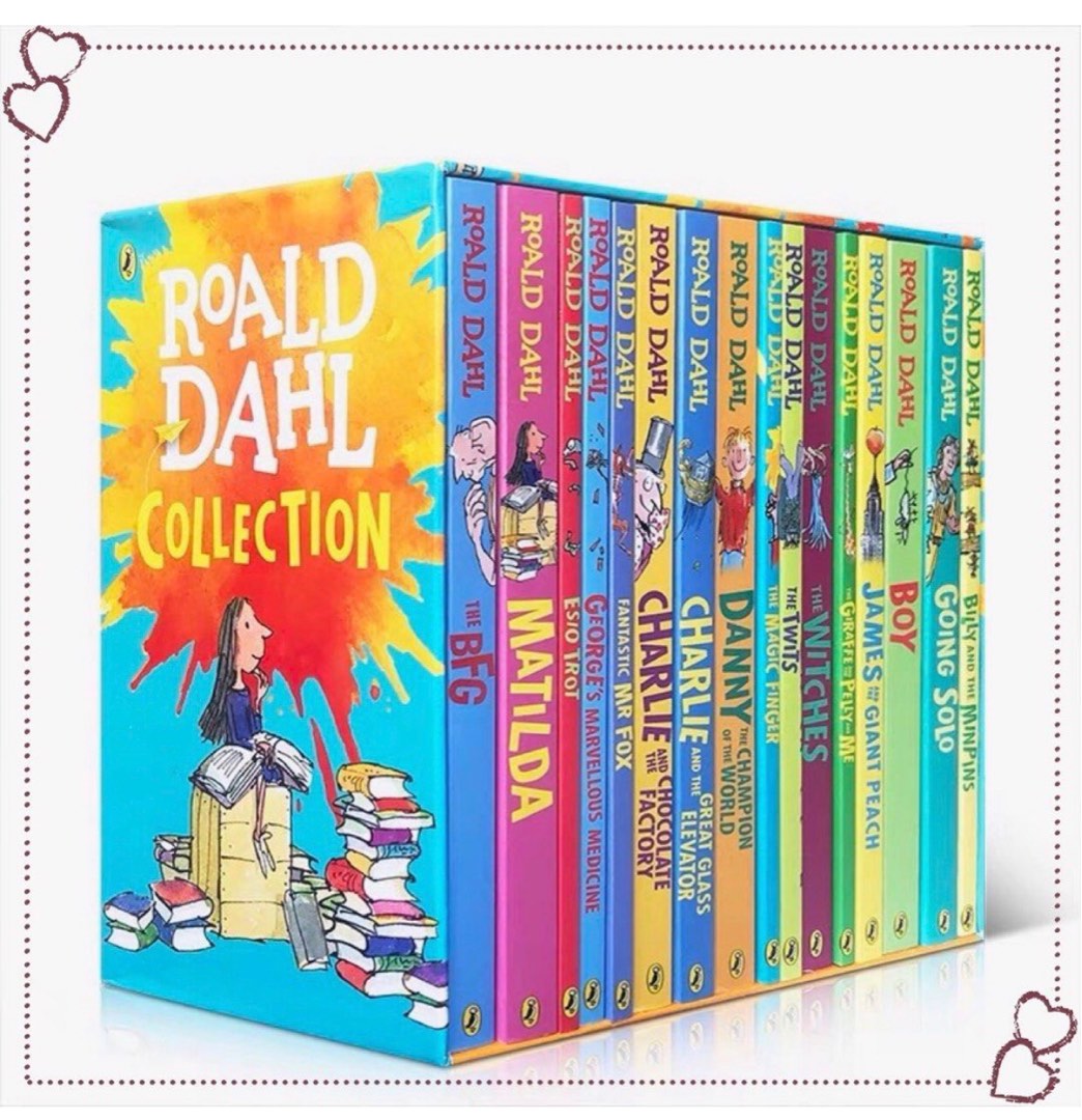 Roald Dahl 17 books Collection, Hobbies & Toys, Books & Magazines, Children's Books on Carousell