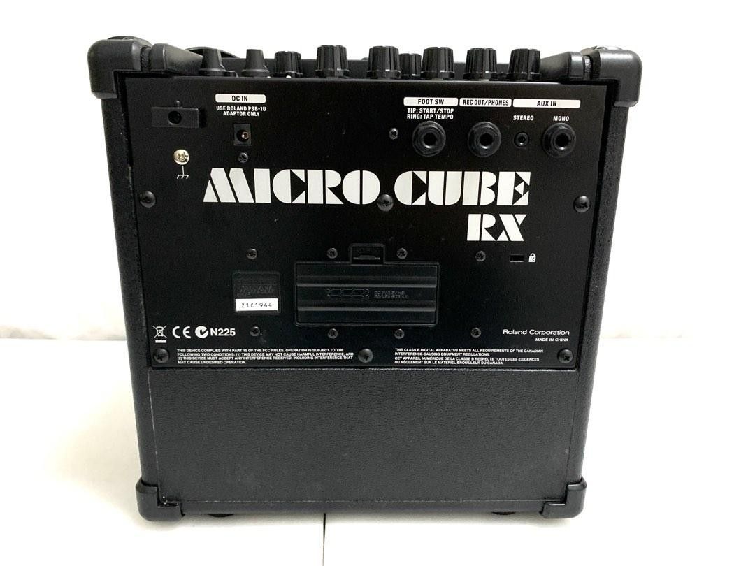 Roland MICRO CUBE RX Guitar Amplifier 結他 擴音器, 興趣及遊戲, 音樂、樂器 & 配件, 樂器配件 - Carousell