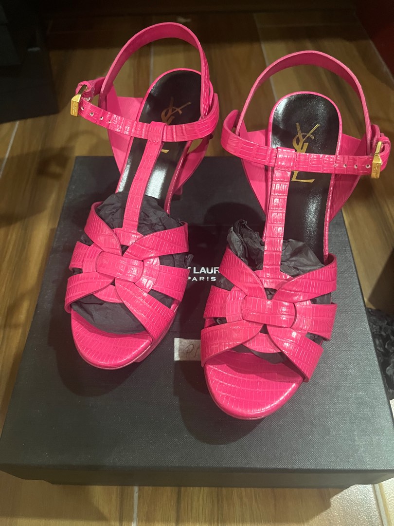 RUSH Authentic YSL Tribute (Pink), Women's Fashion, Footwear, Heels on ...