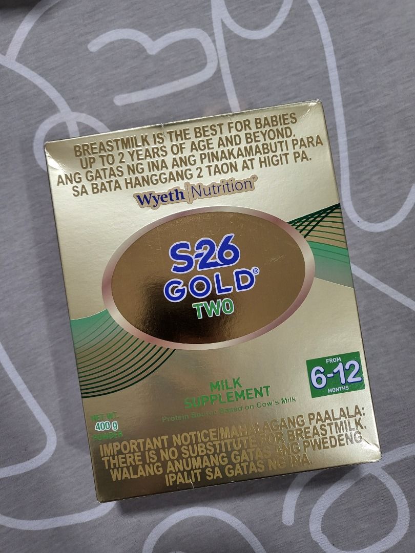 S26 GOLD TWO 400g, Babies & Kids, Nursing & Feeding, Breastfeeding & Bottle Feeding on Carousell