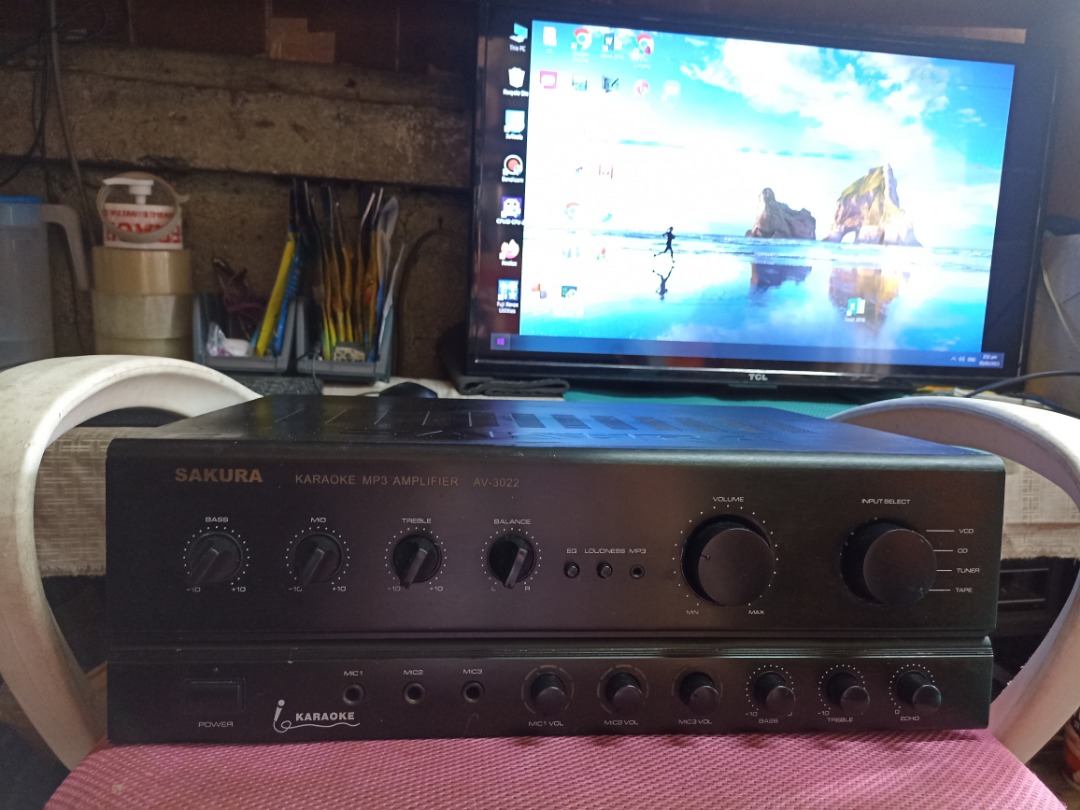 Sakura 3022 amplifier (300 watts x 2), Audio, Soundbars, Speakers ...