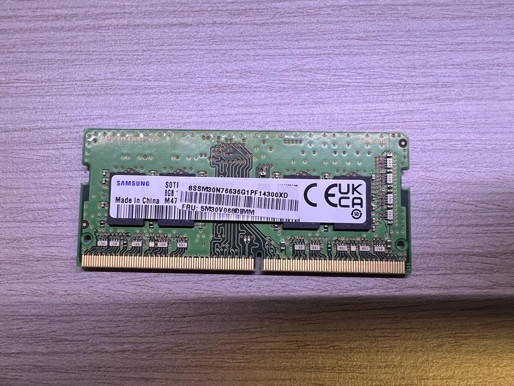 Samsung 8GB RAM DDR4 3200MHz 3200 SODIMM laptop memory, Computers ...