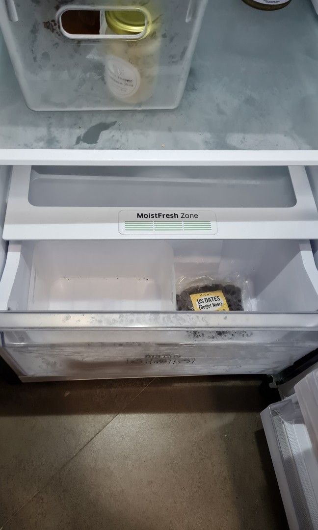 Samsung 9.1 cu.ft. Top Mount No Frost Pebble Blue (2nd hand), TV & Home ...