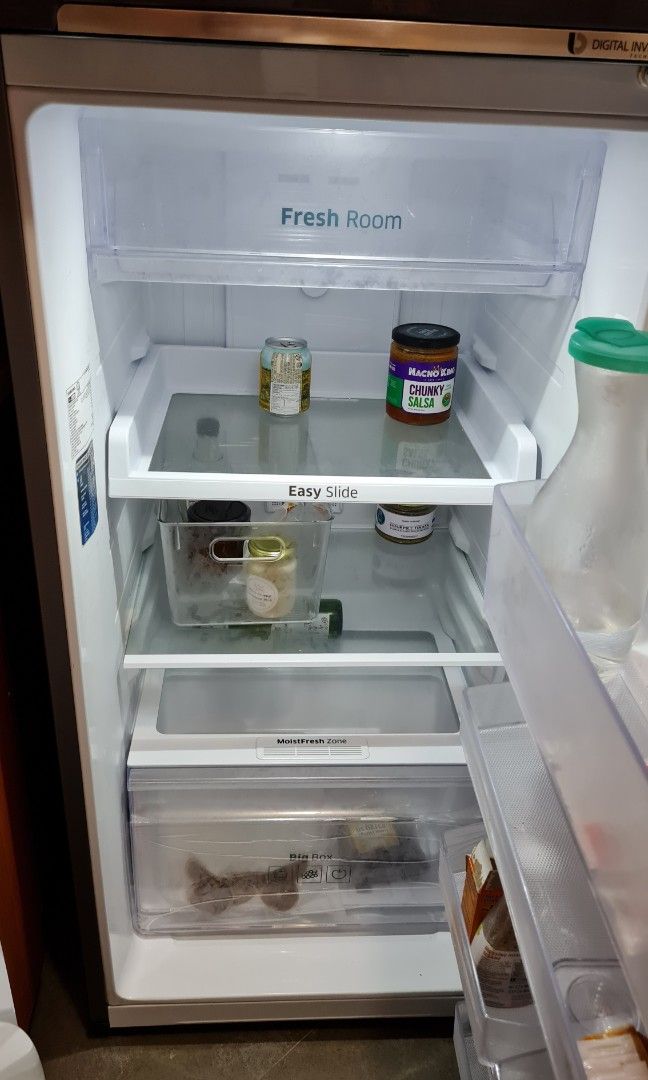 Samsung 9.1 cu.ft. Top Mount No Frost Pebble Blue (2nd hand), TV & Home ...