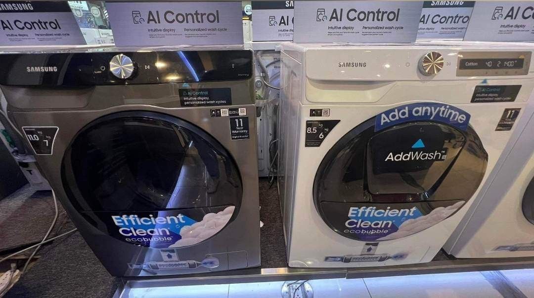 SAMSUNG AI CONTROL FRONT LOAD WASHER/DRYER WASHING MACHINE, TV & Home ...