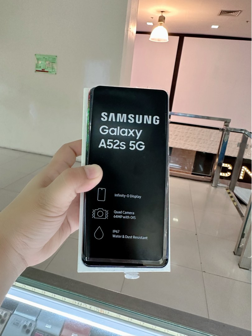 Samsung Galaxy A52S 5G 8/128 Brandnew not sealed out of the box, Mobile ...