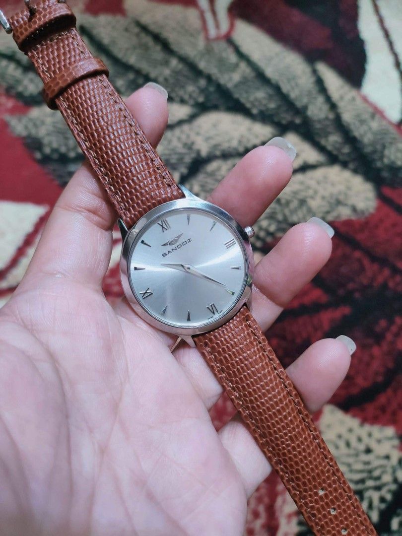 Sandoz swiss made watch, Women's Fashion, Watches & Accessories ...