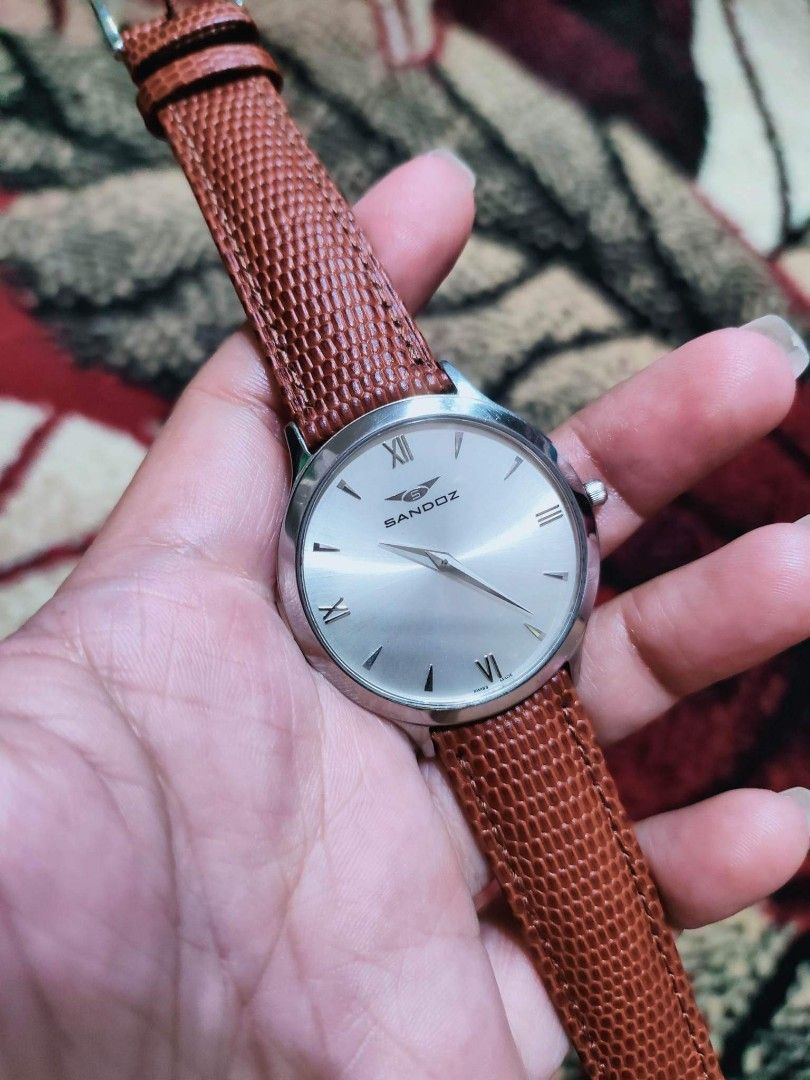 Sandoz swiss made watch, Women's Fashion, Watches & Accessories ...