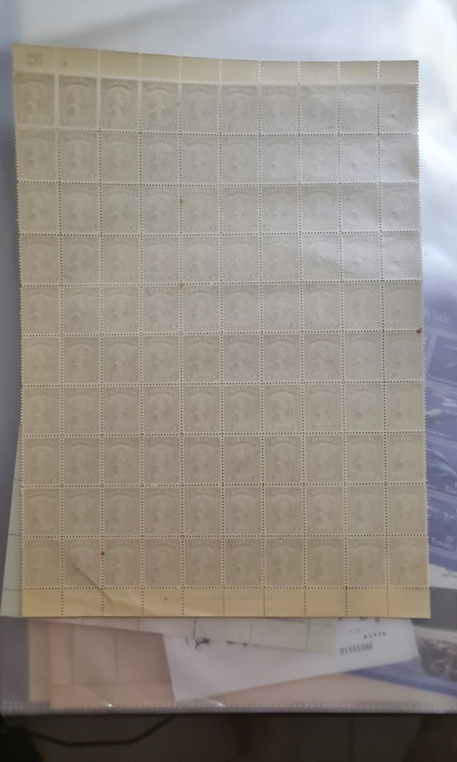 Sarawak - 1 stamp sheet (Charles Vyner Brooke), Hobbies & Toys ...