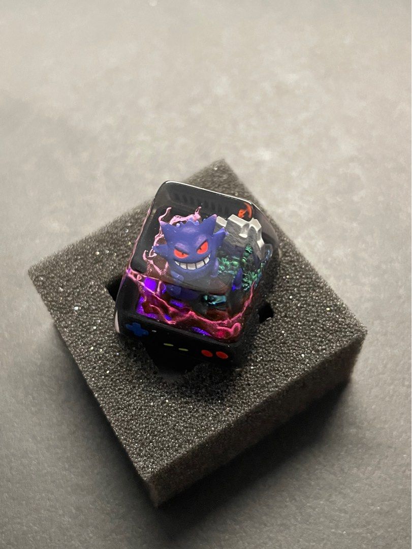 S-craft Gengar Pokemon Artisan Keycap Keyboard, Computers & Tech, Parts ...