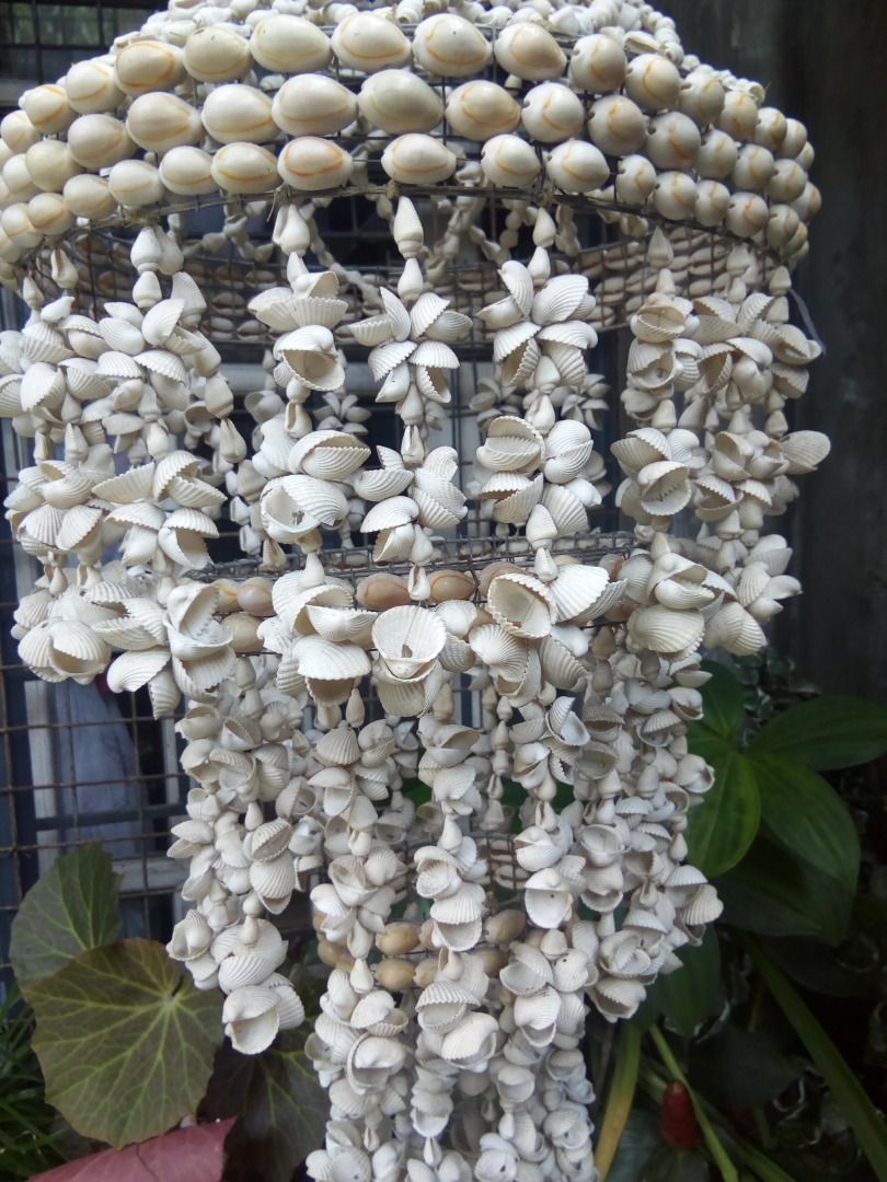 Seashell Hanging Decor Display (3 Layers), Furniture & Home Living ...