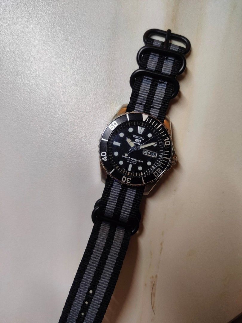 Seiko SNZF17 Sea Urchin Submariner Homage, Men's Fashion, Watches ...