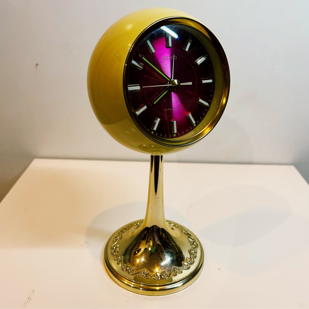Seiko space age clock vintage, Furniture & Home Living, Home Decor ...