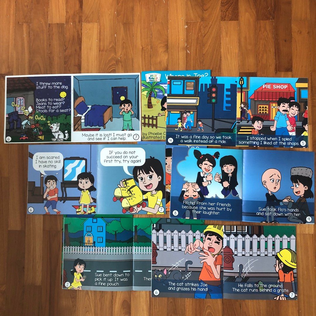 Set of 19 Star Phonics Readers reading program English story books ...