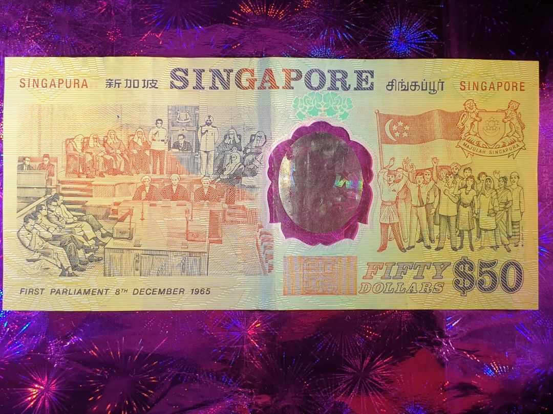 SG $50 Plastic Note, Hobbies & Toys, Memorabilia & Collectibles ...