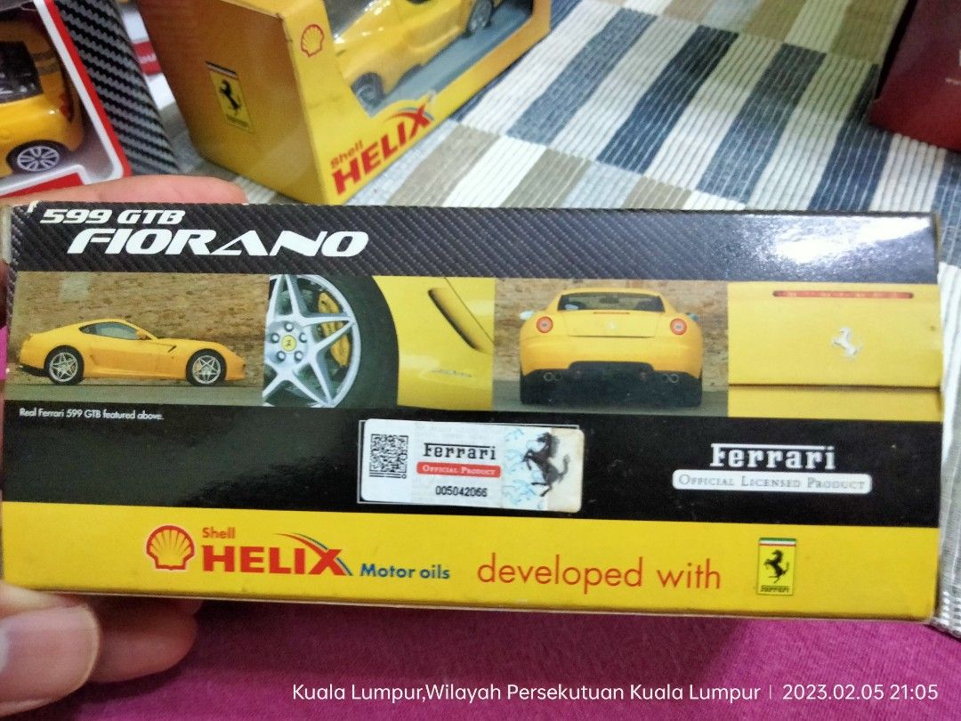 Shell V- Power Ferrari official licensed product, Hobbies & Toys, Toys ...