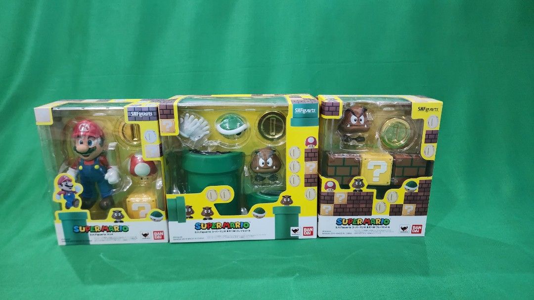 SHF Super Mario of 3, Hobbies & Toys, Toys & Games on Carousell