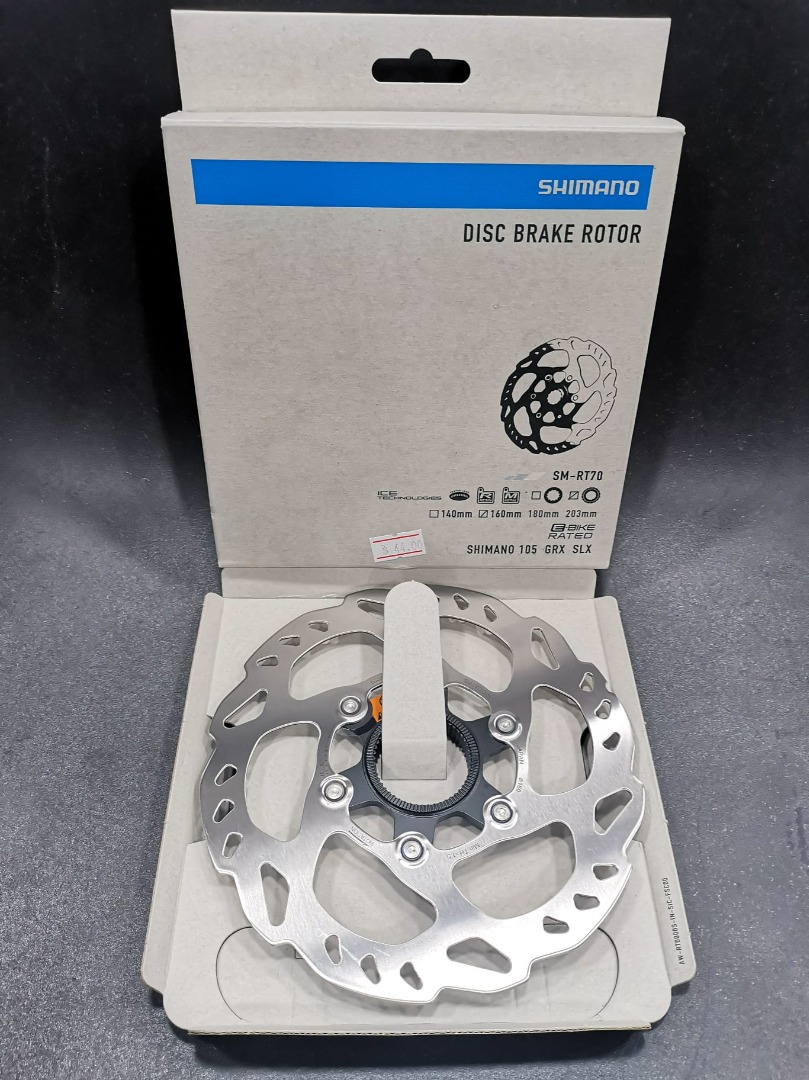 Shimano 105 GRX SLX Center Lock Disc Brake Rotor SM-RT70 [160mm ...