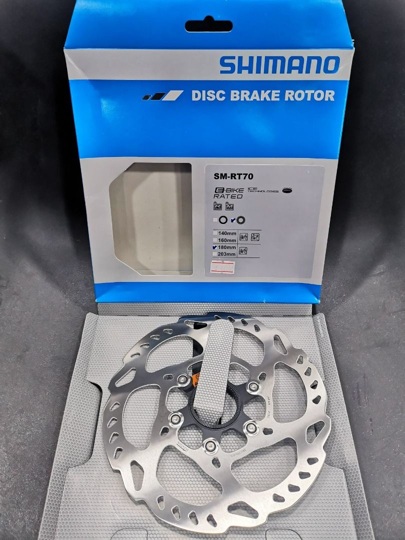 Shimano 105 GRX SLX Center Lock Disc Brake Rotor 180mm External ...