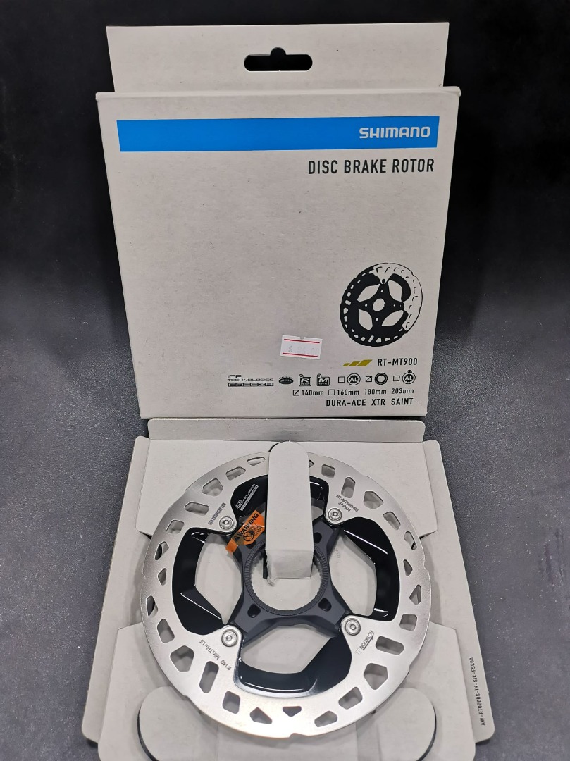Shimano Dura-Ace XTR RT-MT900 Ice Technologies Freeze Center Lock Disc ...