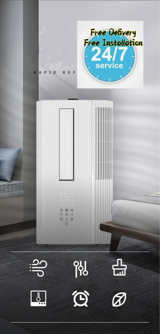 Shinco window casement.9000btu inverter casement aircon, TV & Home ...