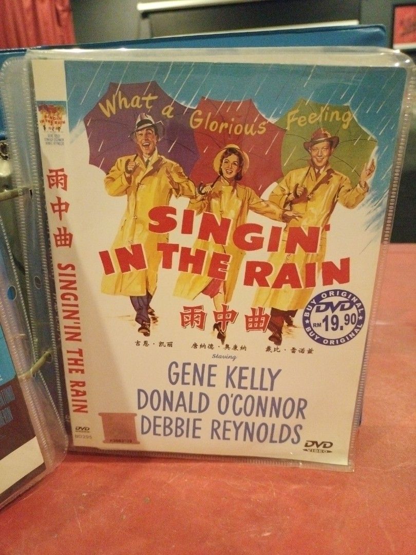 Singing in the Rain original DVD, Hobbies & Toys, Music & Media, CDs ...