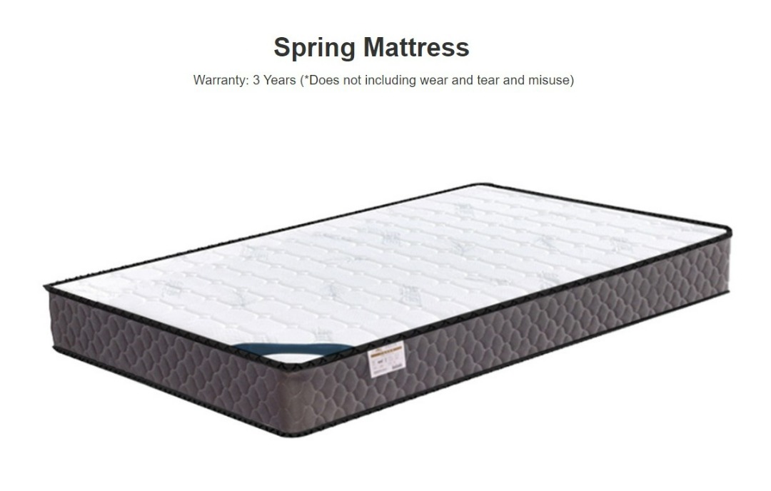 Single | Super Single | Queen Size 6 Inches Spring Mattress, Furniture ...