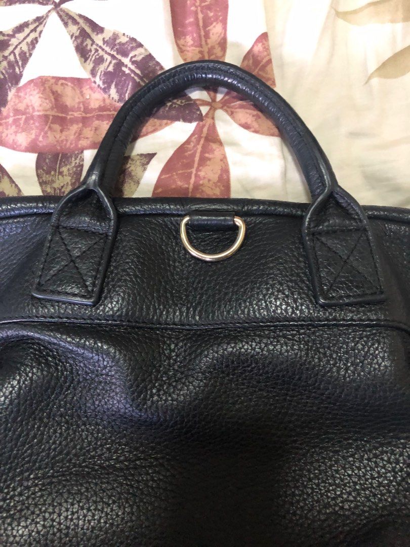 Sisley medium leather backpack, Women's Fashion, Bags & Wallets ...